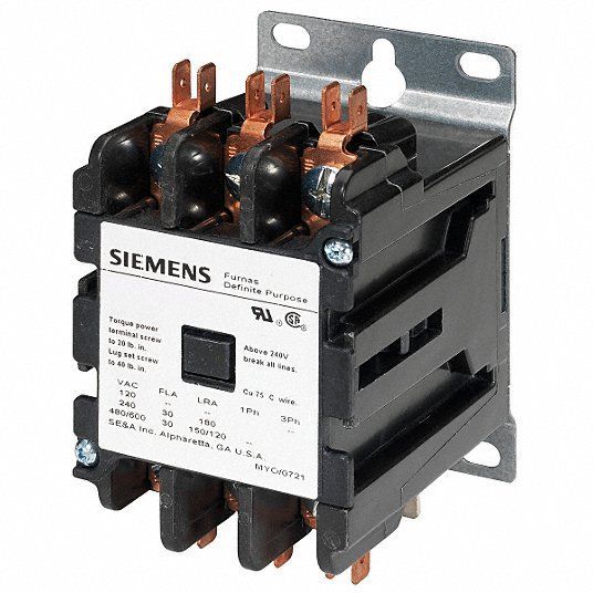 Siemens Definite Purpose Contactor Wiring Diagram - Wiring Diagram